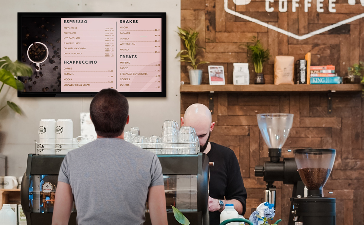 digital-signage-screens-in-cofee-shops